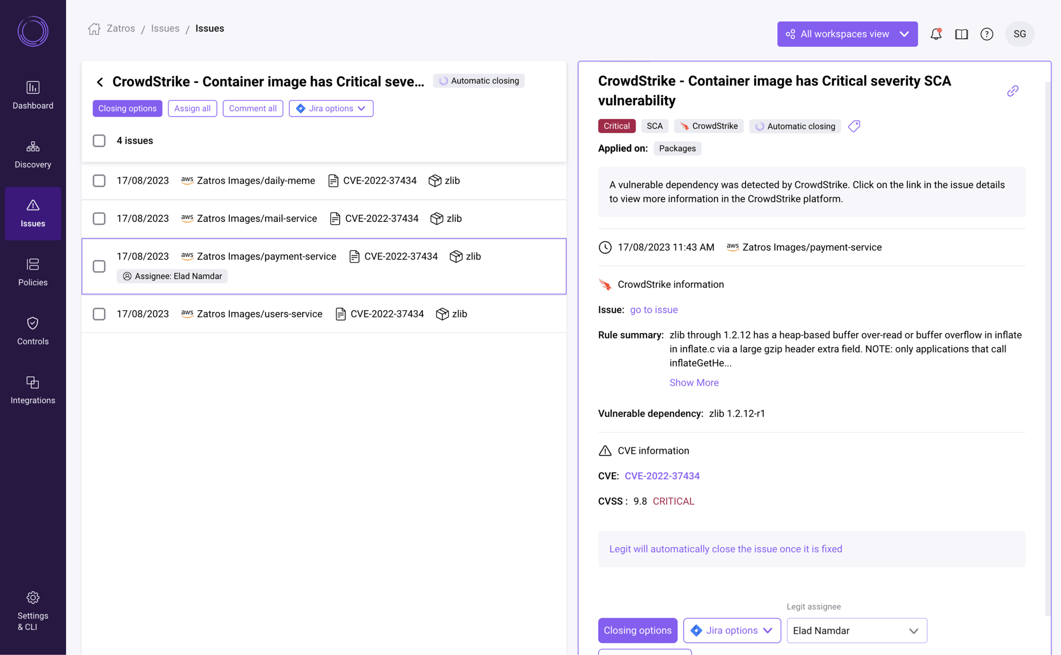 Legit Security & CrowdStrike: Code to Cloud Security