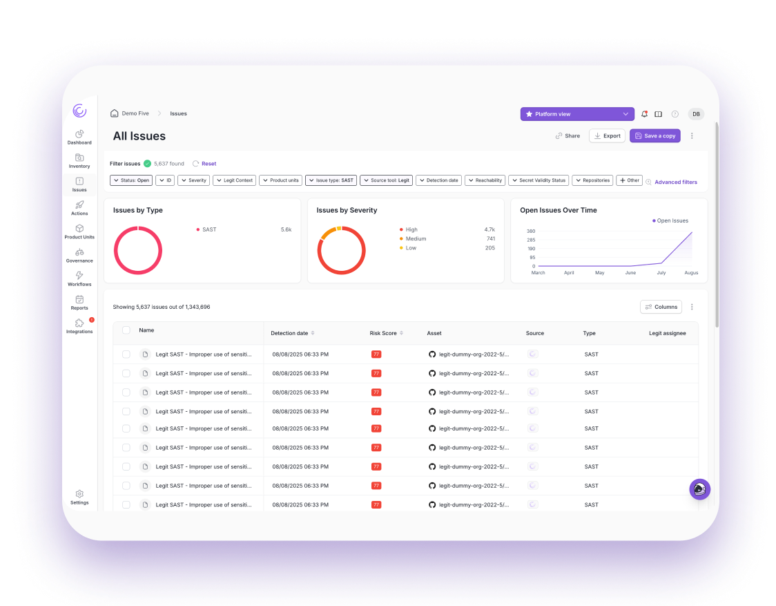 ASPM, AI Remediation & Secrets Scanning: AI-Native Application Security